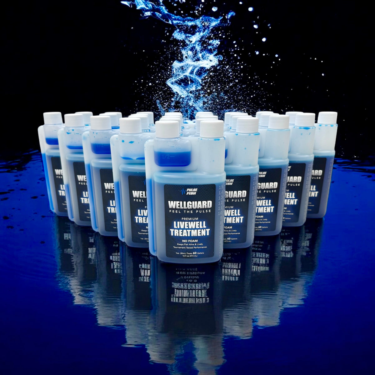16 oz. WellGuard – Premium Livewell Treatment – Pulse Fish