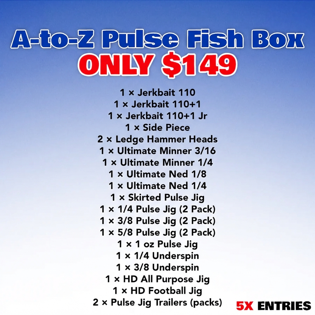 Complete A-to-Z Pulse Fish Box